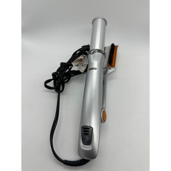 InStyler | Hair | Instyler Rotating Brush Hot Curling Iron 14 Silver ...